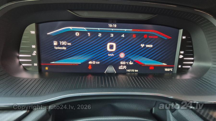 Grey Skoda Octavia 2023 in Tallinn, with an engine capacity of 2.00 L and mileage of 143 thousand km for 23500 €, photo 15 on AUTOMOTO.COM.LV