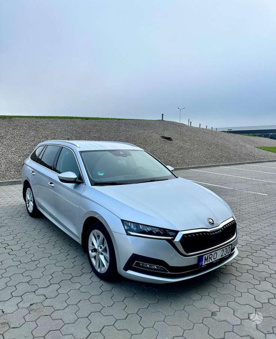 Pelēks Skoda Octavia 2023 Kauņa, ar dzinēja tilpumu 1.97 L un nobraukumu 147 tūkst. km par 17250 €, foto 1 vietnē AUTOMOTO.COM.LV