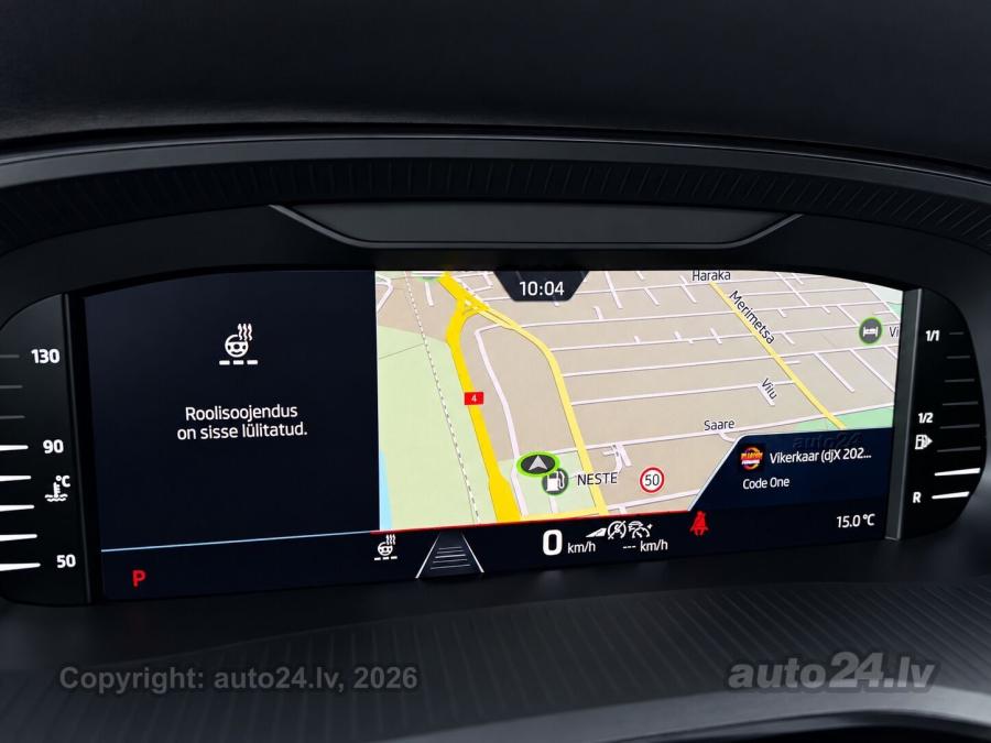 Серый Шкода Октавия 2023 в Пярну, объемом двигателя 2.00 л и пробегом 132 тыс. км за 25990 €, фото 20 на AUTOMOTO.COM.LV