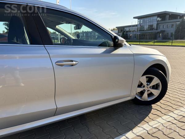 Grey Skoda Octavia 2023 in Riga, with an engine capacity of 2.00 L and mileage of 83 thousand km for 16300 €, photo 7 on AUTOMOTO.COM.LV
