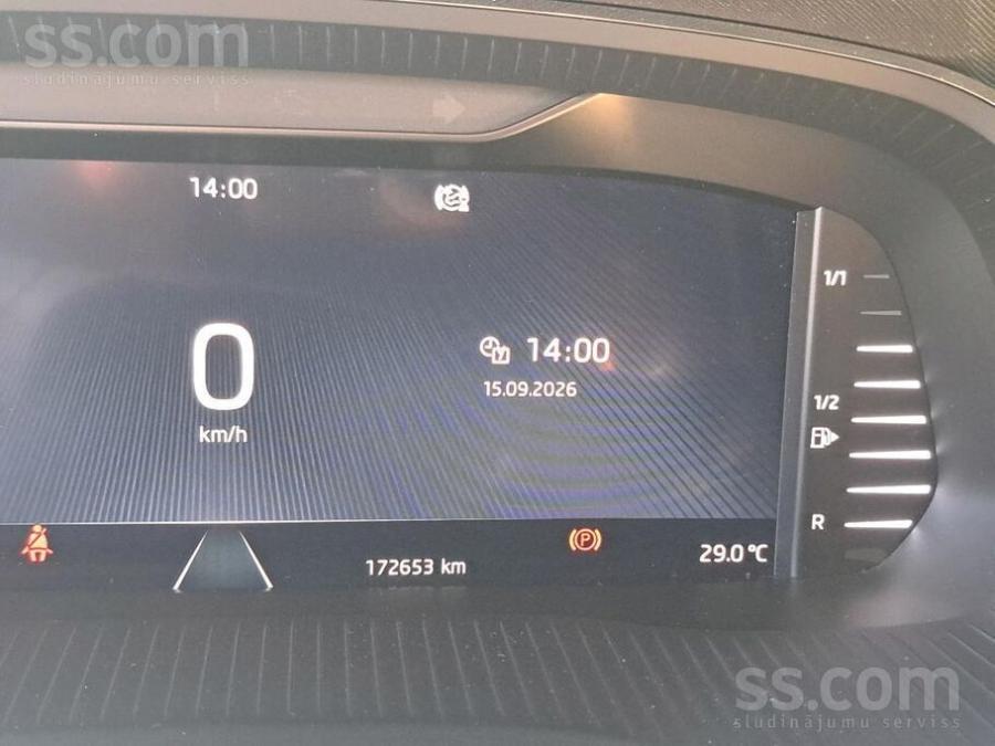 Pelēks Skoda Octavia 2023 Ogre, ar dzinēja tilpumu 2.00 L un nobraukumu 173 tūkst. km par 13990 €, foto 9 vietnē AUTOMOTO.COM.LV