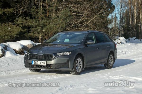 Grey Skoda Octavia 2024 in Kehra, with an engine capacity of 2.00 L and mileage of 27 thousand km for 23499 €, photo 11 on AUTOMOTO.COM.LV
