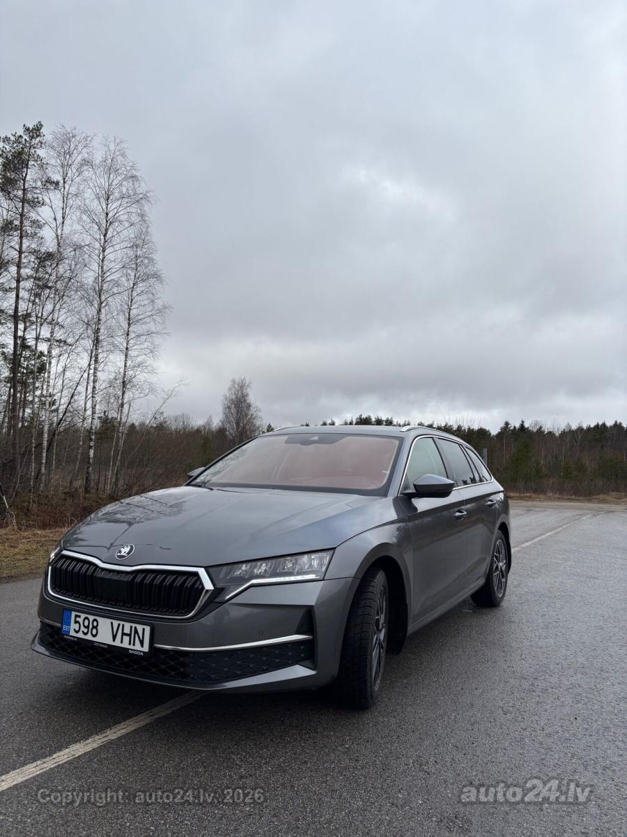Grey Skoda Octavia 2024 in Keila, with an engine capacity of 2.00 L and mileage of 31 thousand km for 26499 €, photo 3 on AUTOMOTO.COM.LV