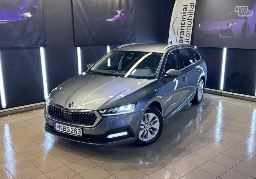 Pelēks Skoda Octavia 2024 Avižieniai, ar dzinēja tilpumu 1.50 L un nobraukumu 27 tūkst. km par 22500 €, foto 1 vietnē AUTOMOTO.COM.LV