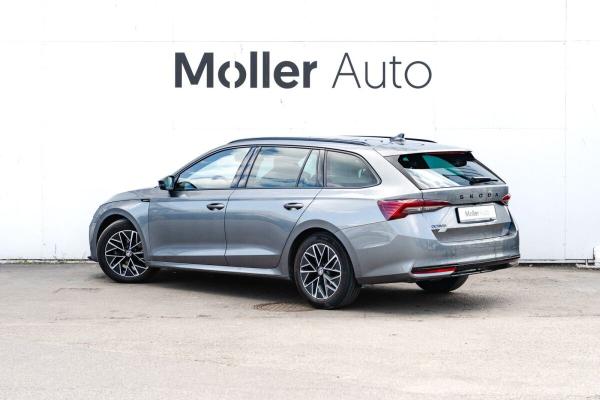 Pelēks Skoda Octavia 2024 Rīga, ar dzinēja tilpumu 2.00 L un nobraukumu 27 tūkst. km par 24500 €, foto 2 vietnē AUTOMOTO.COM.LV