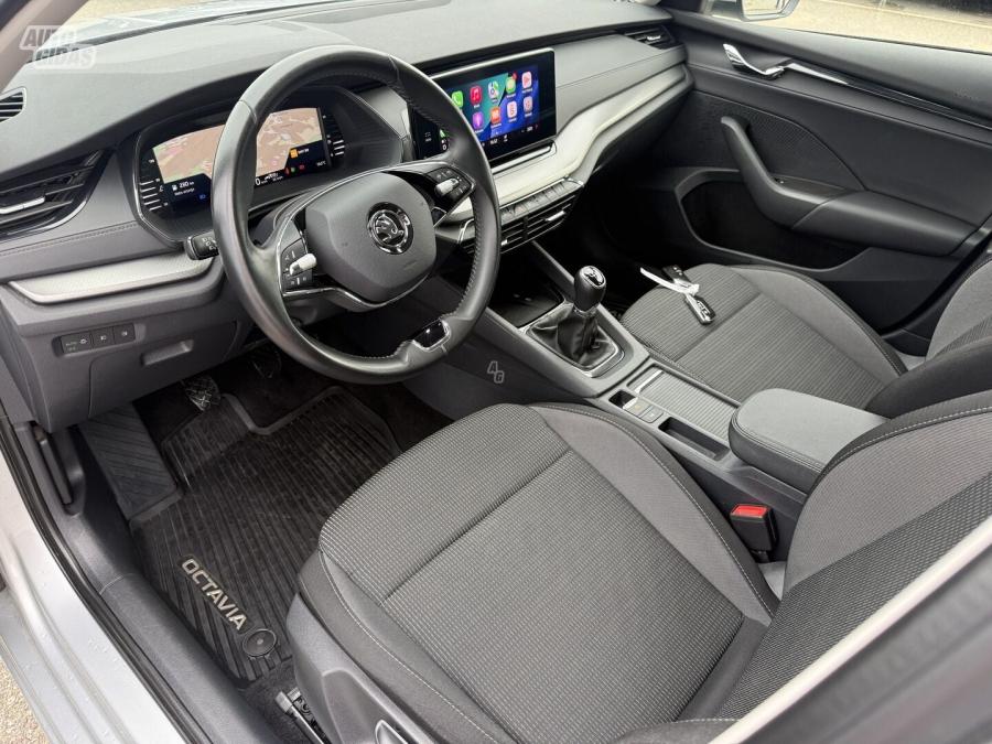 Grey Skoda Octavia 2024 in Vilnius, with an engine capacity of 2.00 L and mileage of 191 thousand km for 13999 €, photo 28 on AUTOMOTO.COM.LV