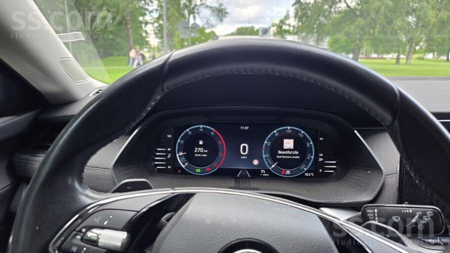 Grey Skoda Octavia 2024 in Riga, with an engine capacity of 2.00 L and mileage of 128 thousand km for 17400 €, photo 9 on AUTOMOTO.COM.LV