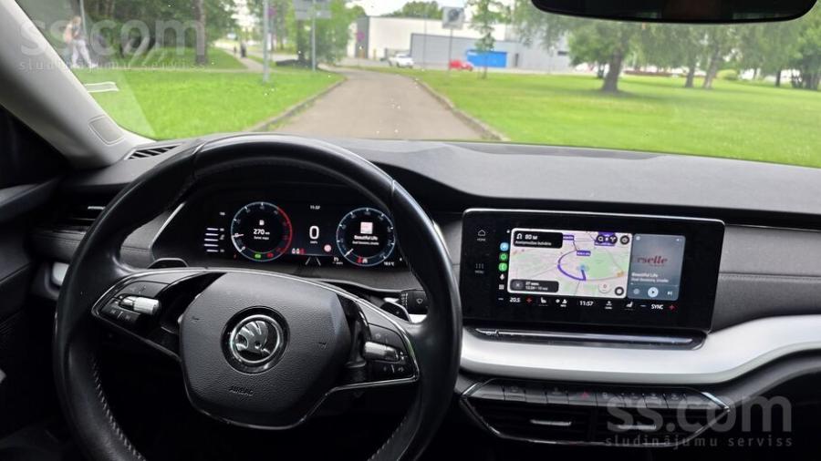 Grey Skoda Octavia 2024 in Riga, with an engine capacity of 2.00 L and mileage of 128 thousand km for 17400 €, photo 10 on AUTOMOTO.COM.LV