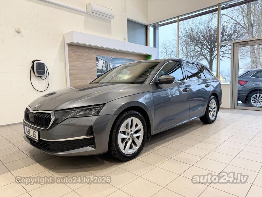 Pelēks Skoda Octavia 2025 Viljandi, ar dzinēja tilpumu 1.50 L un nobraukumu 20 tūkst. km par 27000 €, foto 1 vietnē AUTOMOTO.COM.LV