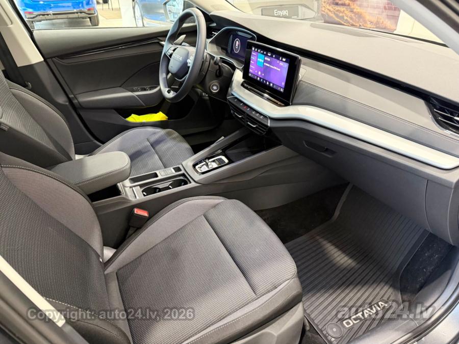 Pelēks Skoda Octavia 2025 Viljandi, ar dzinēja tilpumu 1.50 L un nobraukumu 20 tūkst. km par 27000 €, foto 9 vietnē AUTOMOTO.COM.LV