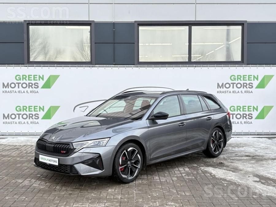 Pelēks Skoda Octavia 2025 Rīga, ar dzinēja tilpumu 2.00 L un nobraukumu 21 tūkst. km par 34500 €, foto 1 vietnē AUTOMOTO.COM.LV