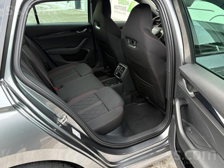 Pelēks Skoda Octavia 2025 Rīga, ar dzinēja tilpumu 2.00 L un nobraukumu 21 tūkst. km par 34500 €, foto 15 vietnē AUTOMOTO.COM.LV