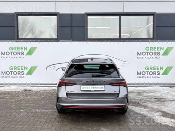 Grey Skoda Octavia 2025 in Riga, with an engine capacity of 2.00 L and mileage of 21 thousand km for 34500 €, photo 8 on AUTOMOTO.COM.LV