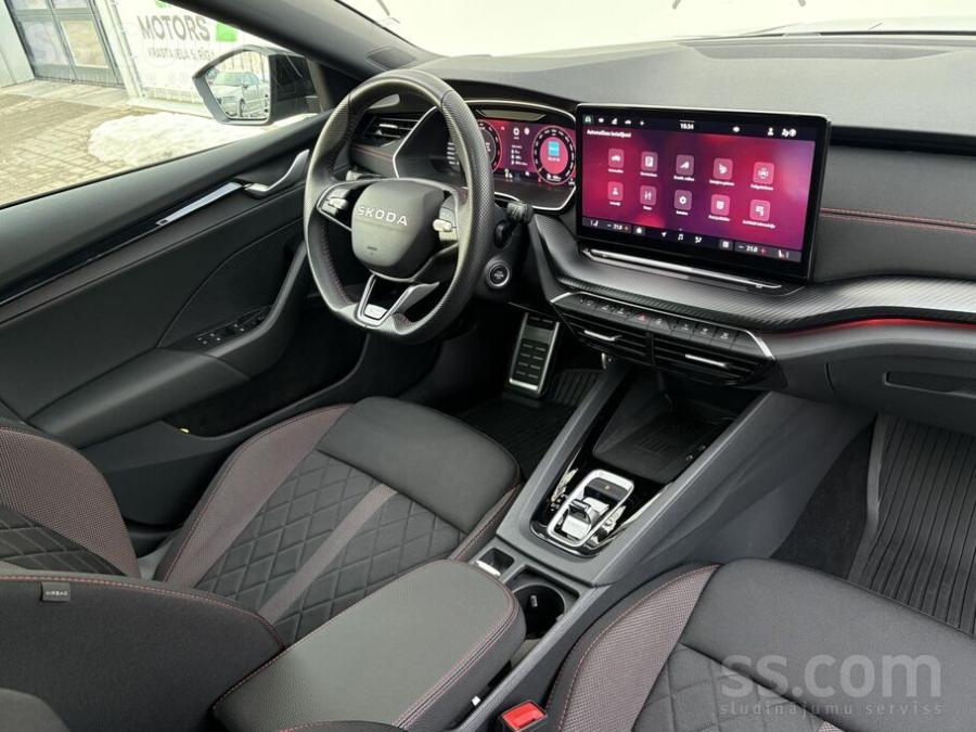Pelēks Skoda Octavia 2025 Rīga, ar dzinēja tilpumu 2.00 L un nobraukumu 21 tūkst. km par 34500 €, foto 17 vietnē AUTOMOTO.COM.LV