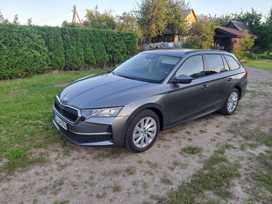 Серый Шкода Октавия 2025 в Кайшядорис, объемом двигателя 1.50 л и пробегом 8 тыс. км за 19900 €, фото 3 на AUTOMOTO.COM.LV