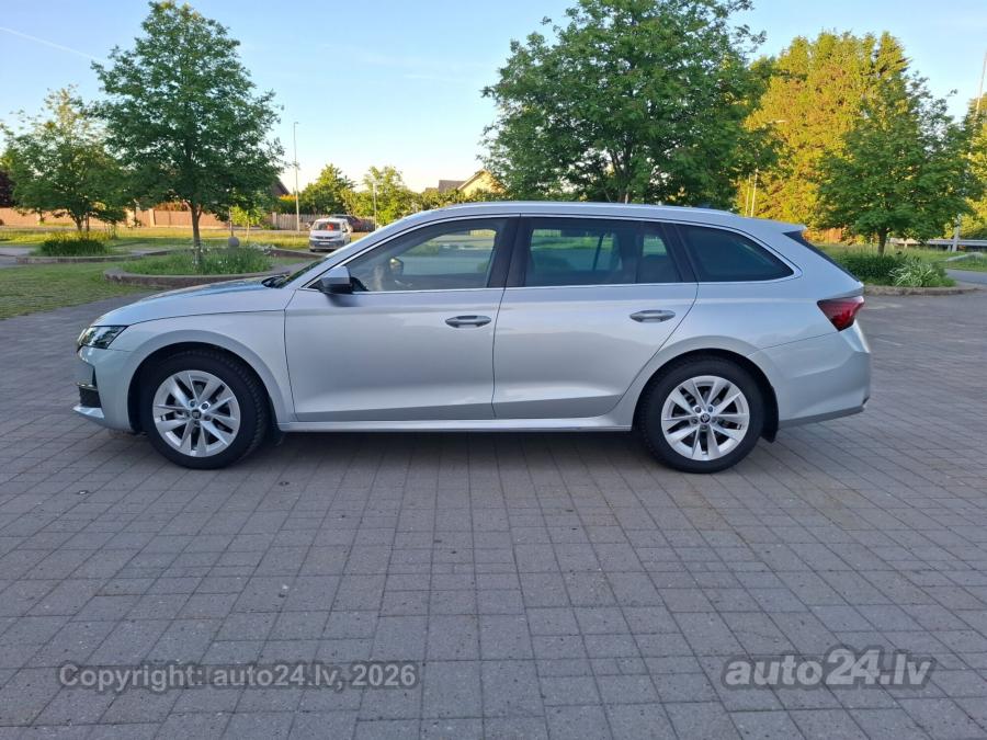 Grey Skoda Octavia 2025 in Tallinn, with an engine capacity of 1.50 L and mileage of 8 thousand km for 28500 €, photo 5 on AUTOMOTO.COM.LV