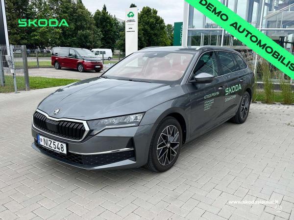 Grey Skoda Octavia 2025 in Siauliai, with an engine capacity of 1.50 L and mileage of 11 thousand km for 29200 €, photo 1 on AUTOMOTO.COM.LV