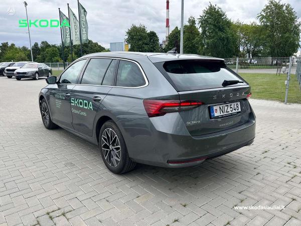 Grey Skoda Octavia 2025 in Siauliai, with an engine capacity of 1.50 L and mileage of 11 thousand km for 29200 €, photo 5 on AUTOMOTO.COM.LV