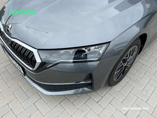 Grey Skoda Octavia 2025 in Siauliai, with an engine capacity of 1.50 L and mileage of 11 thousand km for 29200 €, photo 9 on AUTOMOTO.COM.LV