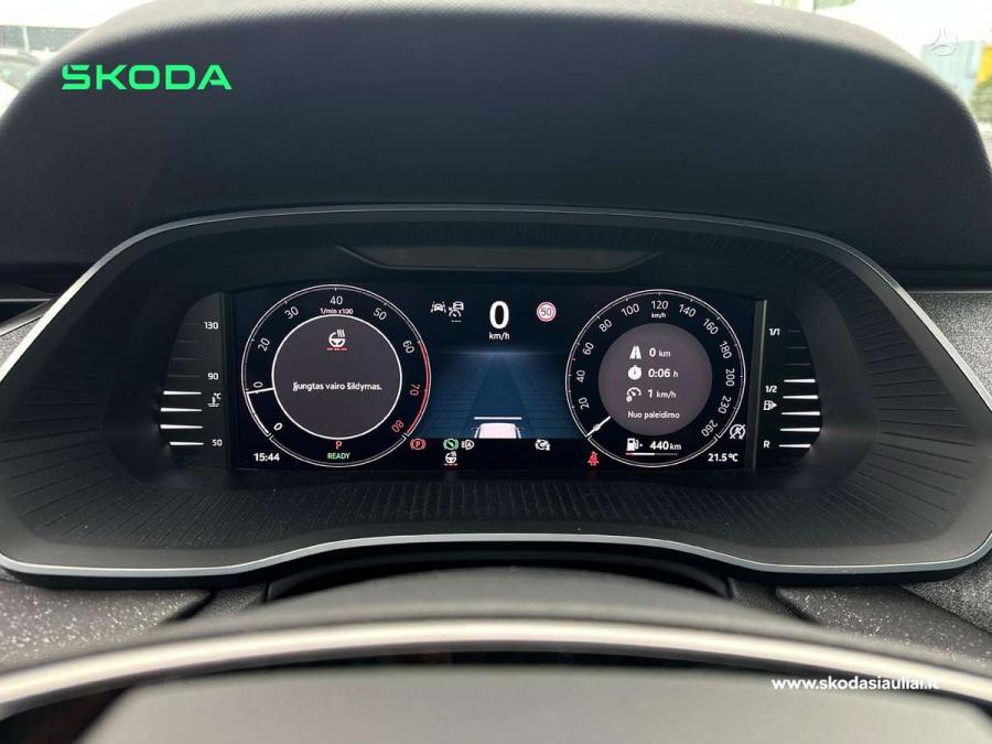 Pelēks Skoda Octavia 2025 Šauļi, ar dzinēja tilpumu 1.50 L un nobraukumu 11 tūkst. km par 29200 €, foto 20 vietnē AUTOMOTO.COM.LV