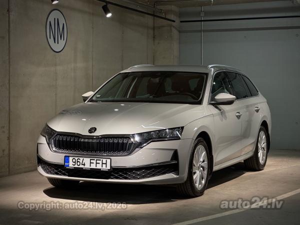 Grey Skoda Octavia 2025 in Tallinn, with an engine capacity of 1.50 L and mileage of 22 thousand km for 24990 €, photo 3 on AUTOMOTO.COM.LV
