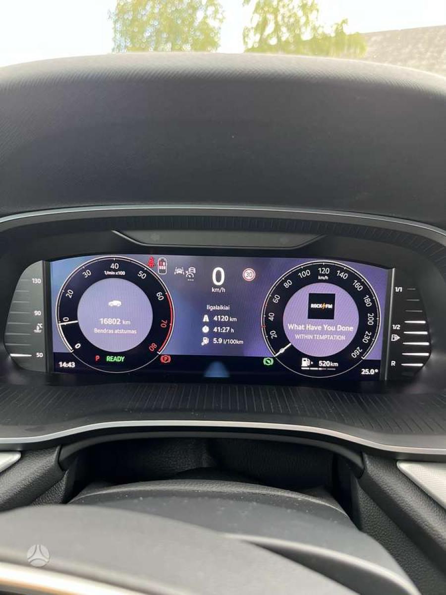 Pelēks Skoda Octavia 2025 Kauņa, ar dzinēja tilpumu 1.50 L un nobraukumu 17 tūkst. km par 24900 €, foto 10 vietnē AUTOMOTO.COM.LV