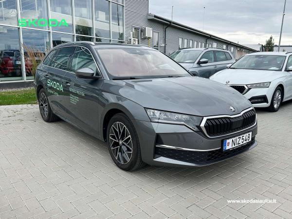 Pelēks Skoda Octavia 2025 Šauļi, ar dzinēja tilpumu 1.50 L un nobraukumu 11 tūkst. km par 28500 €, foto 3 vietnē AUTOMOTO.COM.LV