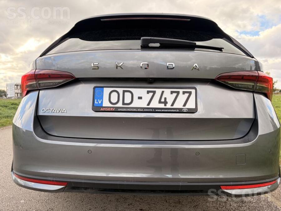 Pelēks Skoda Octavia 2025 Rīga, ar dzinēja tilpumu 1.50 L un nobraukumu 45 tūkst. km par 21900 €, foto 4 vietnē AUTOMOTO.COM.LV