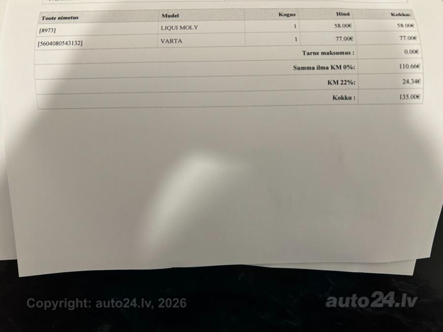 Skoda Octavia 2009 Narva, ar dzinēja tilpumu 1.60 L un nobraukumu 146 tūkst. km par 2700 €, foto 17 vietnē AUTOMOTO.COM.LV