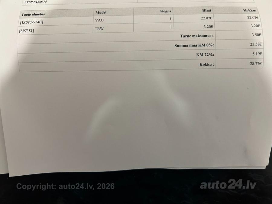 Skoda Octavia 2009 Narva, ar dzinēja tilpumu 1.60 L un nobraukumu 146 tūkst. km par 2700 €, foto 18 vietnē AUTOMOTO.COM.LV