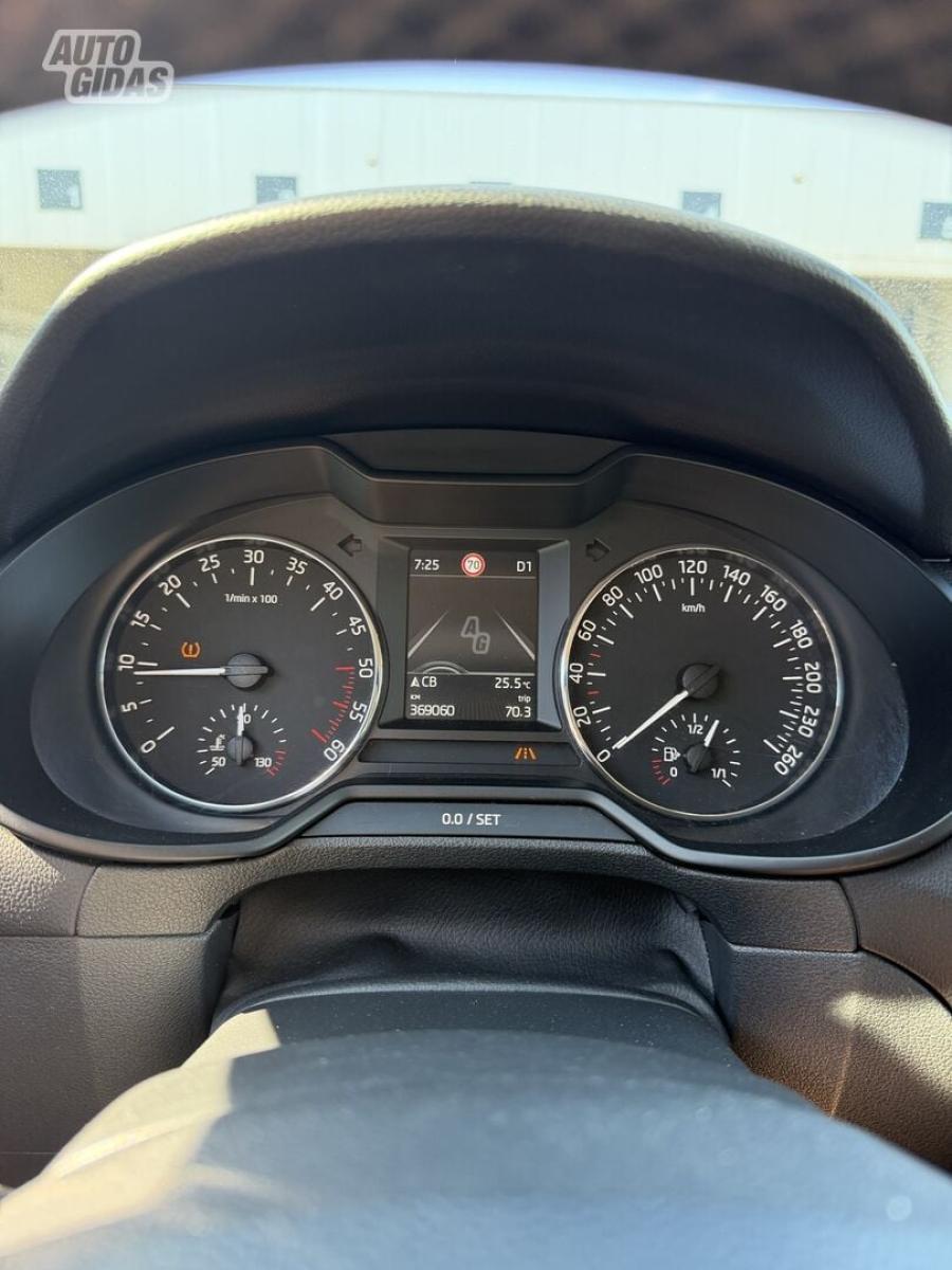 Skoda Octavia 2013 Klaipėda, ar dzinēja tilpumu 1.60 L un nobraukumu 369 tūkst. km par 4450 €, foto 13 vietnē AUTOMOTO.COM.LV