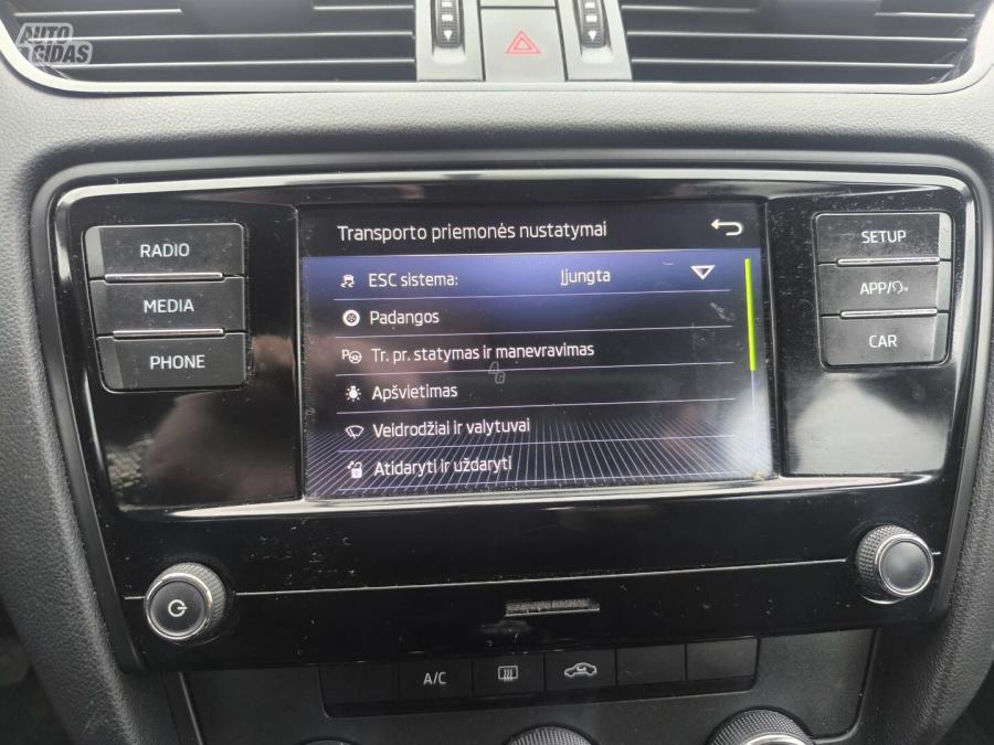 Skoda Octavia 2017 in Siauliai, with an engine capacity of 1.60 L and mileage of 3 thousand km for 6400 €, photo 16 on AUTOMOTO.COM.LV