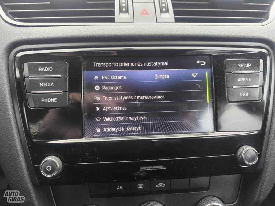 Skoda Octavia 2017 Šauļi, ar dzinēja tilpumu 1.60 L un nobraukumu 320 tūkst. km par 6150 €, foto 14 vietnē AUTOMOTO.COM.LV