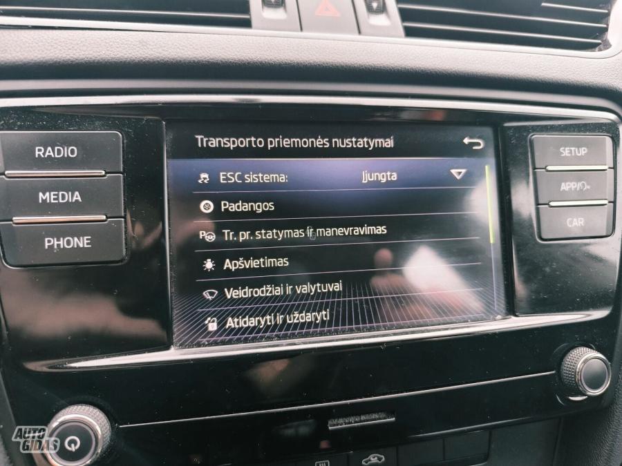 Skoda Octavia 2017 in Siauliai, with an engine capacity of 1.60 L and mileage of 0 thousand km for 5750 €, photo 18 on AUTOMOTO.COM.LV
