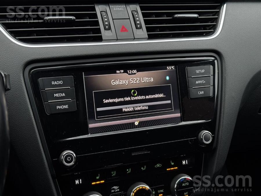 Skoda Octavia 2019 in Riga, with an engine capacity of 1.60 L and mileage of 210 thousand km for 8900 €, photo 18 on AUTOMOTO.COM.LV