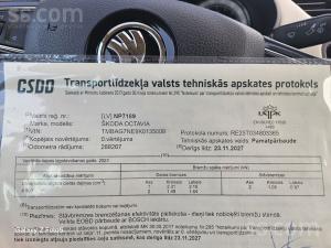Шкода Октавия 2019 в Екабпилс, объемом двигателя 1.60 л и пробегом 294 тыс. км за 8000 €, фото 14 на AUTOMOTO.COM.LV