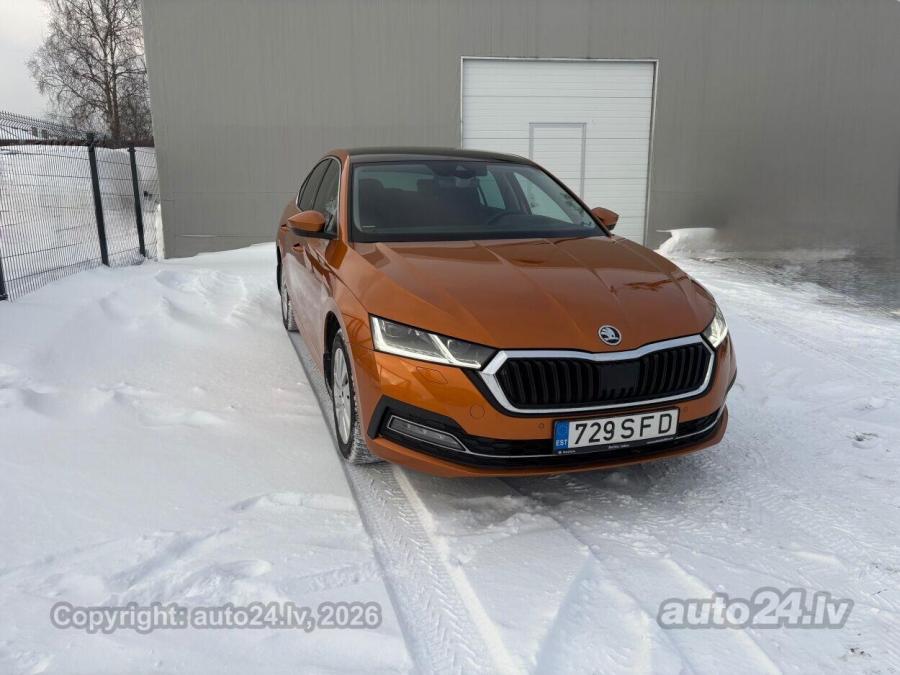 Orange Skoda Octavia 2023 in Tallinn, with an engine capacity of 1.50 L and mileage of 74 thousand km for 25500 €, photo 2 on AUTOMOTO.COM.LV