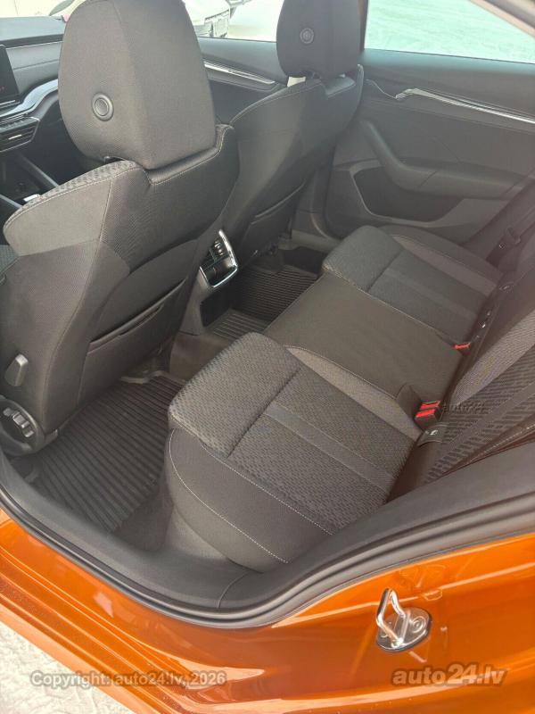 Orange Skoda Octavia 2023 in Tallinn, with an engine capacity of 1.50 L and mileage of 74 thousand km for 25500 €, photo 6 on AUTOMOTO.COM.LV