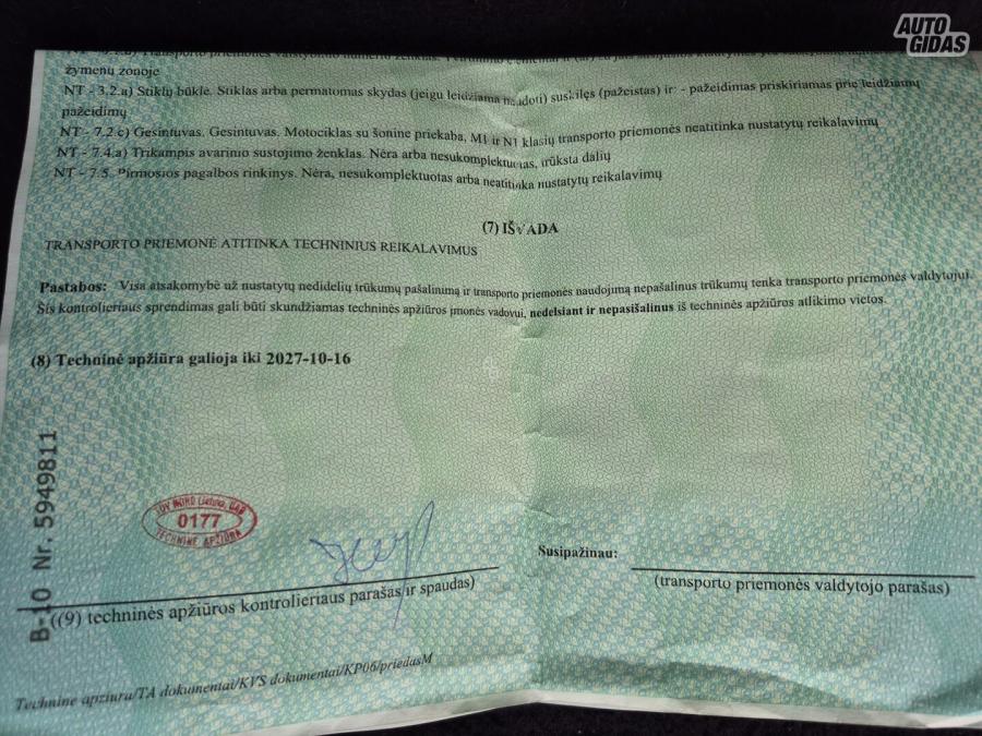 Красный Шкода Октавия 1998 в Ионава, объемом двигателя 1.90 л и пробегом 292 тыс. км за 1700 €, фото 14 на AUTOMOTO.COM.LV