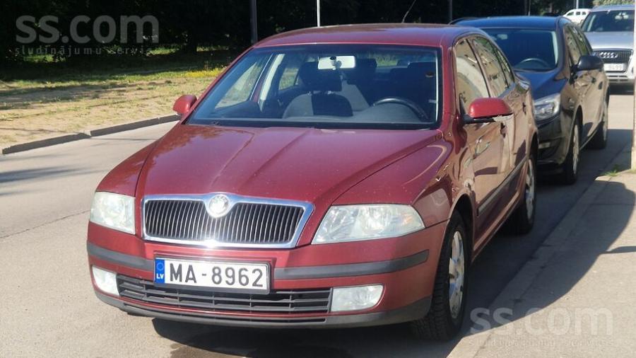 Красный Шкода Октавия 2005 в Рига, объемом двигателя 1.60 л и пробегом 0 тыс. км за 650 €, фото 3 на AUTOMOTO.COM.LV