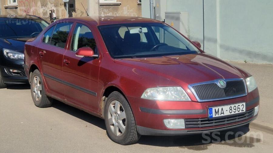 Красный Шкода Октавия 2005 в Рига, объемом двигателя 1.60 л и пробегом 0 тыс. км за 650 €, фото 4 на AUTOMOTO.COM.LV