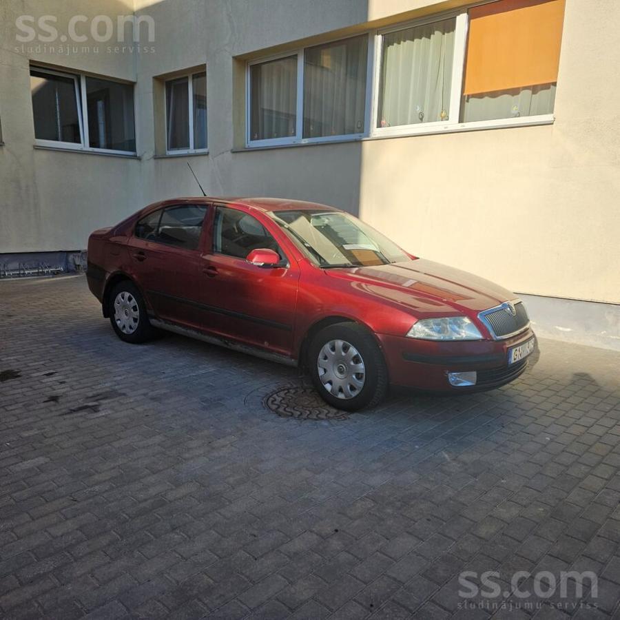 Красный Шкода Октавия 2007 в Рига, объемом двигателя 2.00 л и пробегом 301 тыс. км за 2200 €, фото 1 на AUTOMOTO.COM.LV