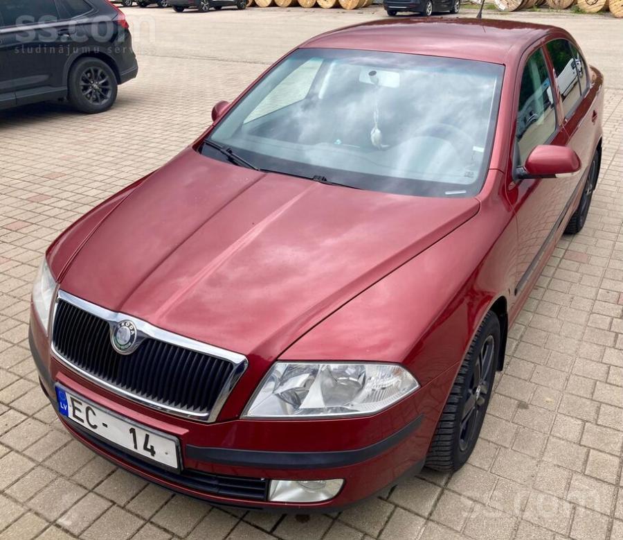 Sarkans Skoda Octavia 2008 Valmiera, ar dzinēja tilpumu 1.60 L un nobraukumu 187 tūkst. km par 2500 €, foto 2 vietnē AUTOMOTO.COM.LV