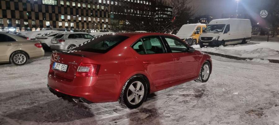 Red Skoda Octavia 2016 in Vilnius, with an engine capacity of 1.97 L and mileage of 105 thousand km for 9999 €, photo 7 on AUTOMOTO.COM.LV