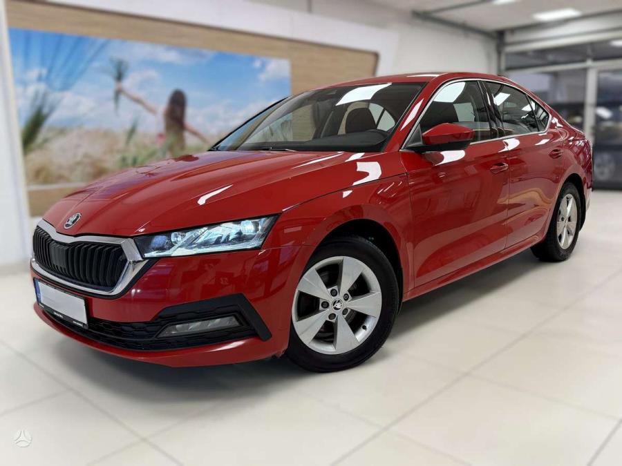 Red Skoda Octavia 2020 in Kaunas, with an engine capacity of 1.97 L and mileage of 197 thousand km for 14600 €, photo 1 on AUTOMOTO.COM.LV