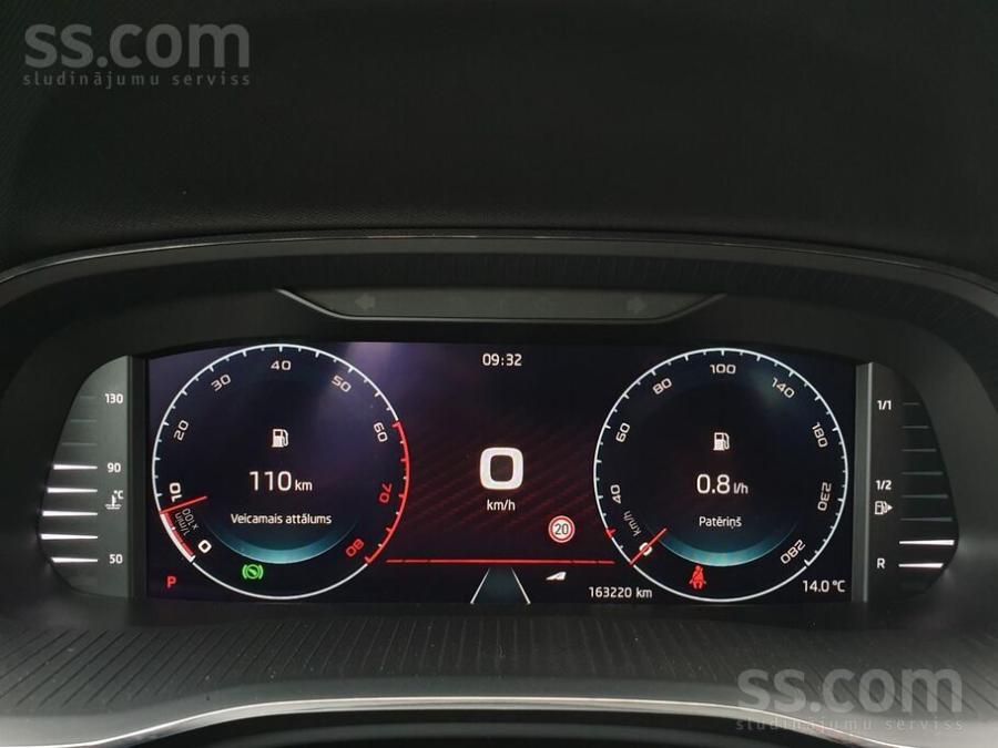 Красный Шкода Октавия 2020 в Рига, объемом двигателя 2.00 л и пробегом 163 тыс. км за 22500 €, фото 16 на AUTOMOTO.COM.LV