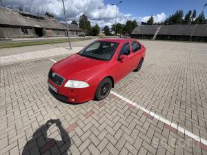 Red Skoda Octavia 2006 in Cesis, with an engine capacity of 2.00 L and mileage of 0 thousand km for 1250 €, photo  on AUTOMOTO.COM.LV