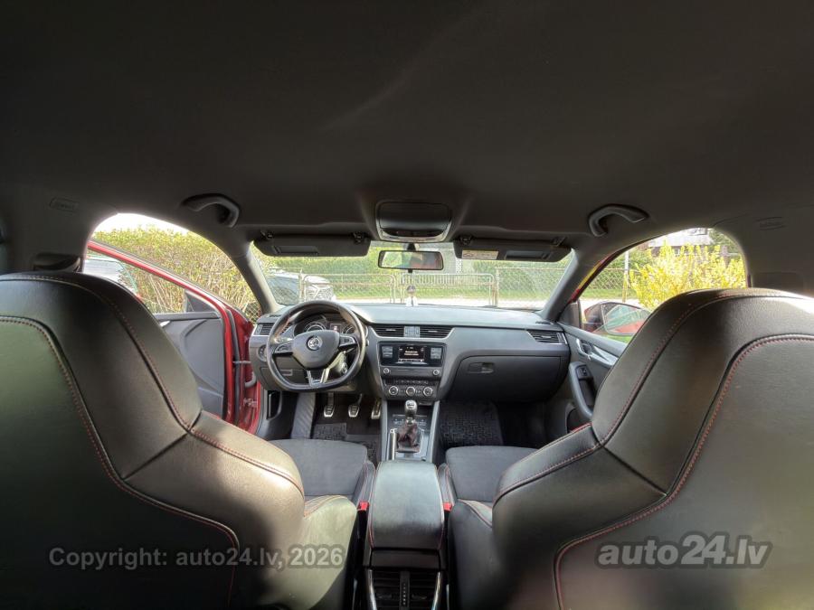 Red Skoda Octavia 2014 in Valga, with an engine capacity of 2.00 L and mileage of 197 thousand km for 8500 €, photo 11 on AUTOMOTO.COM.LV