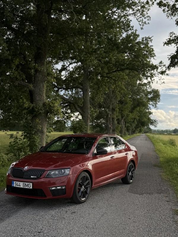 Sarkans Skoda Octavia 2014 Valga, ar dzinēja tilpumu 2.00 L un nobraukumu 201 tūkst. km par 7999 €, foto 7 vietnē AUTOMOTO.COM.LV