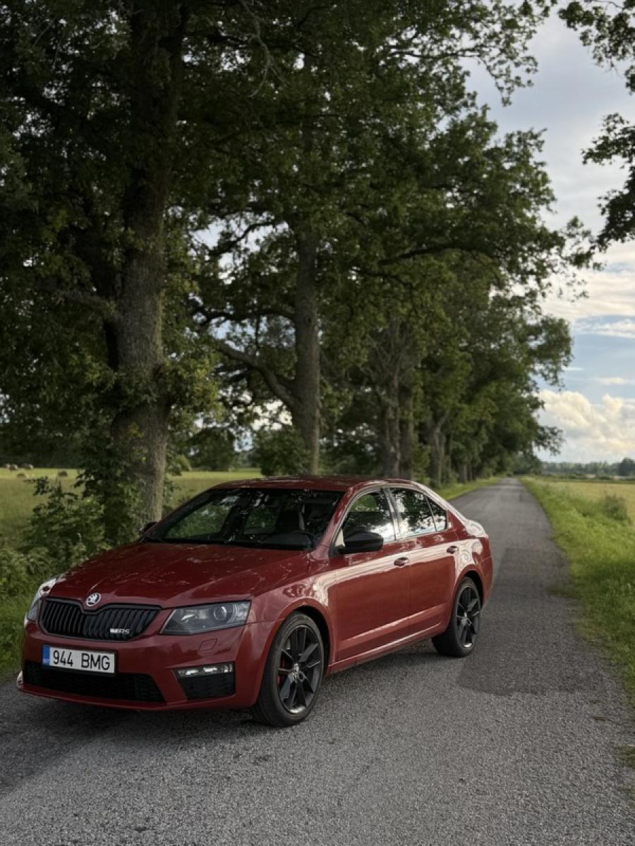 Sarkans Skoda Octavia 2014 Valga, ar dzinēja tilpumu 2.00 L un nobraukumu 201 tūkst. km par 7999 €, foto 8 vietnē AUTOMOTO.COM.LV